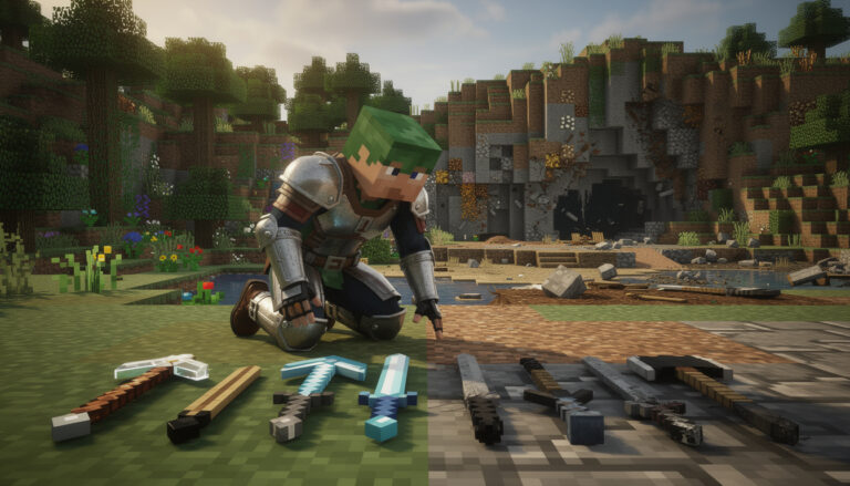 Durabilité dans Minecraft : comprendre et maîtriser son impact