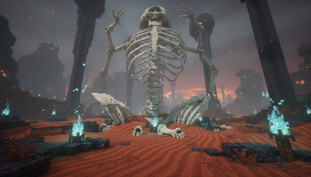 Fossile du Nether Minecraft : Guide de découverte et d'utilisation